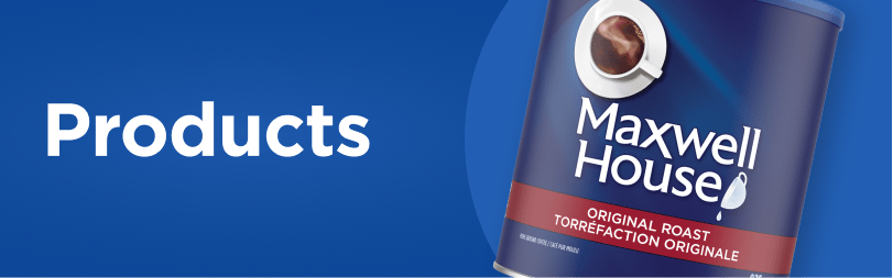 Half Caff Medium Roast Ground Coffee - Caffeine levels may vary | MAXWELL HOUSE | Products - Heinz®